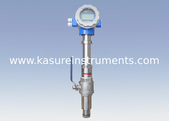 insertion inserted type electromagnetic flow meter welding connection no ball valve