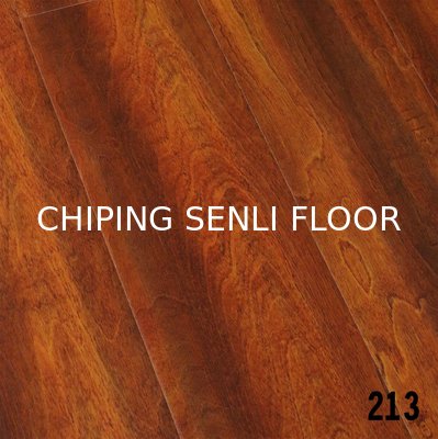 HDF AC4 small embossed surface12mm U groove laminate flooring