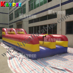 China Bungee run,,double lane inflatable bungee runway,inflatable active sport game KSP063 supplier