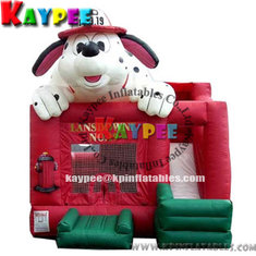 China Inflatable doggy combo,inflatable bouncer with slide KCB044 supplier