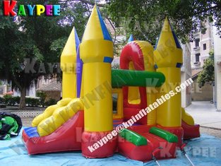 China Mini combo for kid,inflatable combo game,fun bouncer with slide obstacle KCB055 supplier