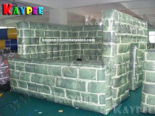 China Inflatable paintball Bunker Buidling,digital printing Deluxe Tactical Field,KPB030 supplier