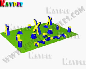 China 5 Man Xtreme Package,Inflatable paintball Bunker filed, paintball arena KPB015 supplier