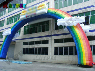 China Inflatable rainbow Arch,inflatable archway,advertising event inflatable,KAR012 supplier