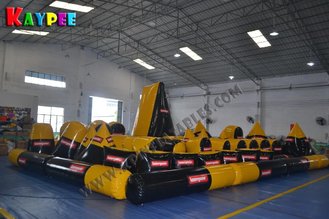 China Inflatable paintball Bunker filed, paintball arena supplier