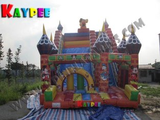China Inflatable Dis ney land slide , Inflatable slide Game supplier
