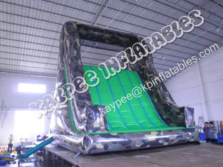 China Inflatable camouflage slide, Jungle slide,Inflatable standard slide supplier