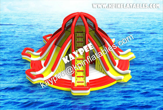Inflatable multiple Water slide for Aqua Park supplier