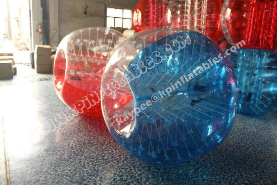 PVC Half colour Bumper ball,Bubble Soccer ball,human zorbing ball,Hamster Ball for adult supplier