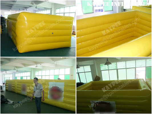 Inflatable air seal ice bin bar,Inflatable box,water sport game supplier