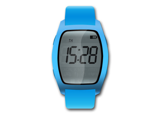 50 Meter waterproof men Sport Digital Watch glass lense scratch - resistant