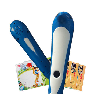 Dolphin Kids Learning Pen Support MP3 / Game / TF Card Blue Green