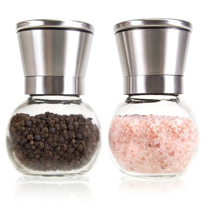 glass burr pepper mill