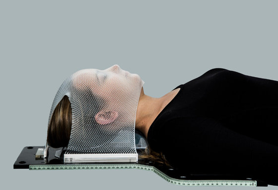 2.4mm Triangular Head Mask / 3 Points Mask /  Radiotherapy Thermoplastic Mask