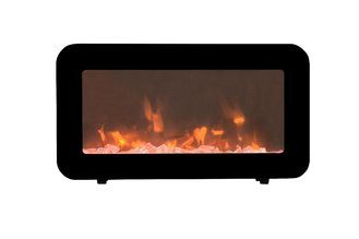 China desktop fireplace GM2000-25A  freestanding electric stove burning crystal stone LED flame supplier