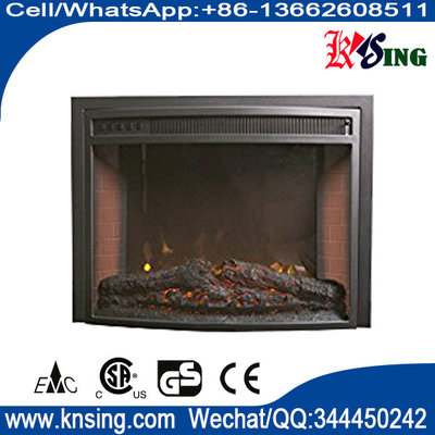 23&quot; curved insert electric fireplace heate LED flame F2325 RV fireplace supplier