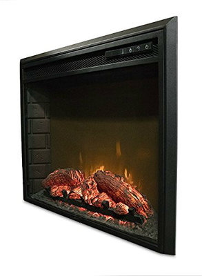 23&quot; flat  LED flame insert electric fireplace heater F2325A RV fireplace supplier