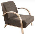 single sofa-linen cover-Ikea style birch bentwood indoor furniture