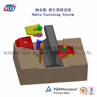 Nabla Type Railway Fastening System