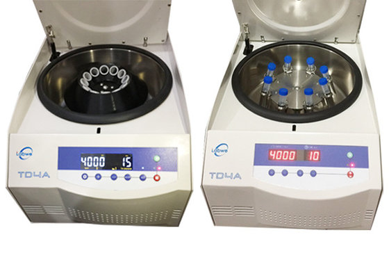 TD4A Clinical / Medical Low Speed Centrifuge Gas Hinge For Lid Drop Protection