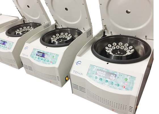 TD4A Clinical / Medical Low Speed Centrifuge Gas Hinge For Lid Drop Protection