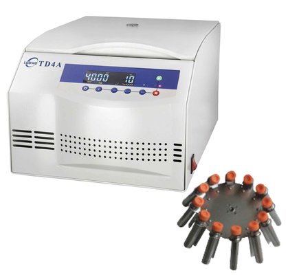 Medium size steel body Centrifuge Machine TD4A Adjustable Speed 6x50ML Capacity