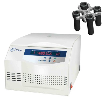 100ML Crude Oil Centrifuge Machine HT10 Separation Rotor With Microprocessor Control