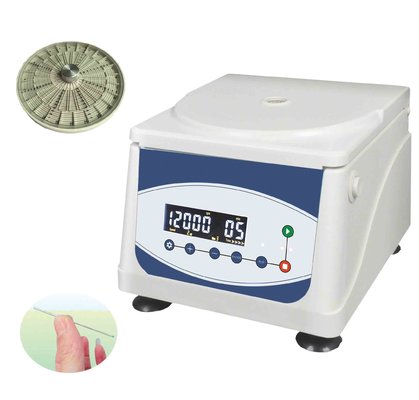 Laboratory Hematocrit Centrifuge Machine / High Speed Centrifuge Machine For Hospital