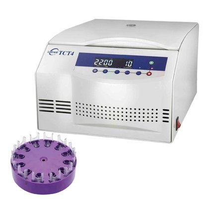 Laboratory Variable Speed Centrifuge TCT4 1- 99 Minutes Adjustable Time Range