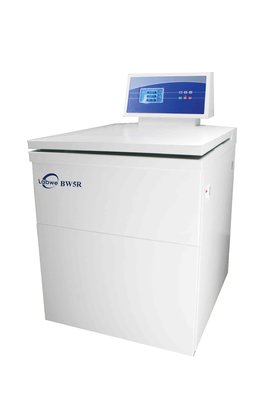BW5R Floor standing large capacity refrigerated Centrifuge Low Noise Gas Hinge For Lid Drop Protection