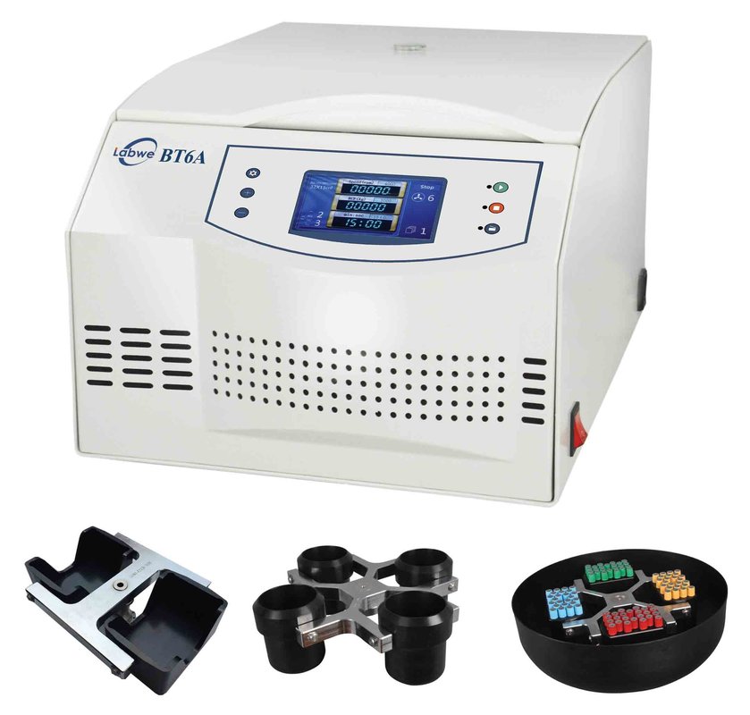Bench Top High Capacity Centrifuge Machine BT6A With Adjustable 1 - 99 Minutes