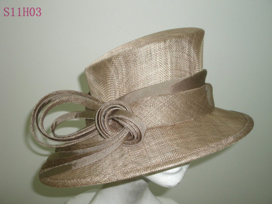 Summer Abaca Sinamay Hats For Women For Fashion Place , Adjustable Sweatband