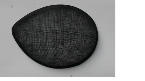 Strong Stiffening 100% Sinamay Base, 3 Layers Custom Sinamay Headpiece Base for Ladies Hat