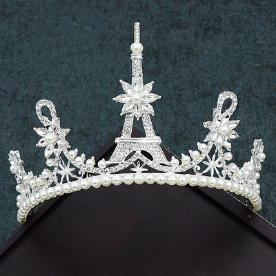 Rhinestone Crystal Beauty Pageant Crowns For Fitted Princess Multi Size