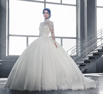 Lovely Design Free Shipping High Quality Elgent Sweetheart Ball Gown Style Cheap Bridal Wedding Dress