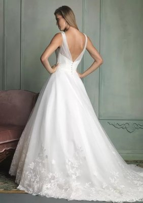 Girls Beautiful Ball Gowns / Elegant Drop Waist Ball Gown Wedding Dress