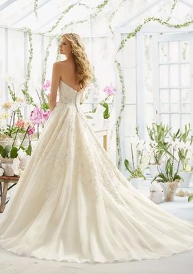 Russian Corset Ball Gown Wedding Dress