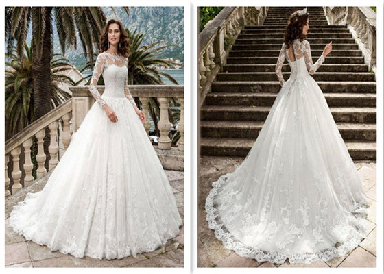 High Quality Women Ball Gown Style Luxury Wedding Dress For Women