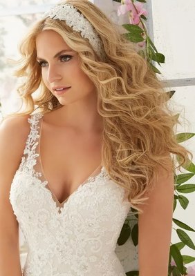 Pleated Mermaid Ball Gown Wedding Dresses / Satin Mermaid Cut Wedding Gown