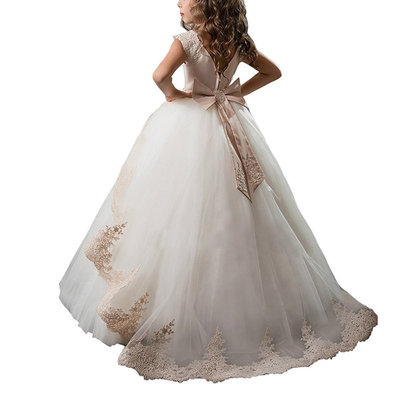 Royal Amazing 2-12 Year Old Flower Girl Dress For Wedding Party And Graduation