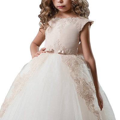 Royal Amazing 2-12 Year Old Flower Girl Dress For Wedding Party And Graduation