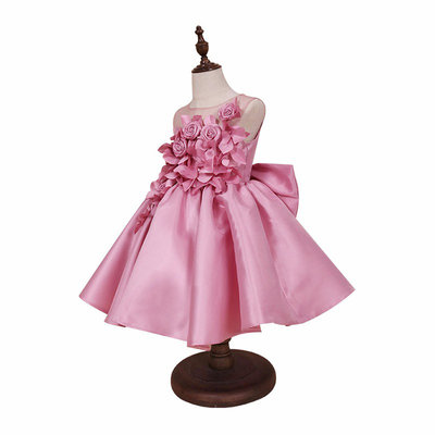 Customization Sparkly Flower Girl Dresses For 2 - 7 Years Old Chirldren