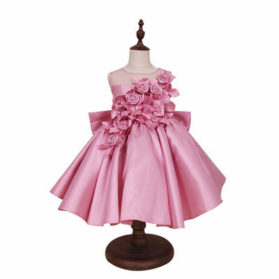 Customization Sparkly Flower Girl Dresses For 2 - 7 Years Old Chirldren