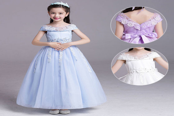 Dance Navy Blue Flower Girl Dresses / Formal Vintage Flower Girl Dresses