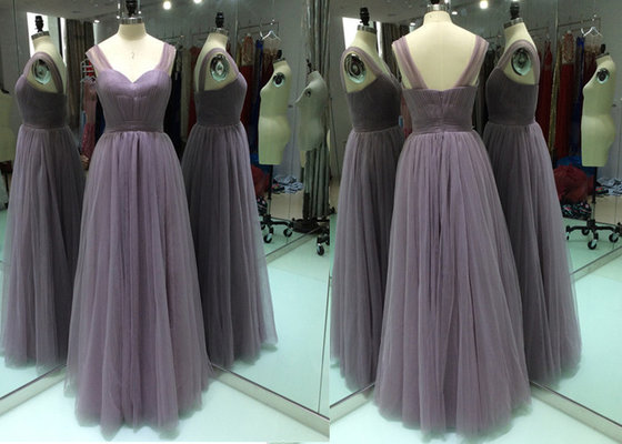 Spaghetti Straps Womens Bridesmaid Dresses For Wedding Guests Color Optional
