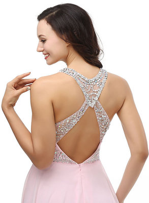 Fashionable Pastel Pink Bridesmaid Dresses , Luxury Long Bridesmaid Dresses