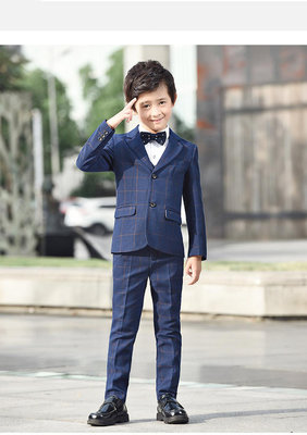 British Style Spring Ring Bearer Suits Contain 5 Piece Set 100% Polyester