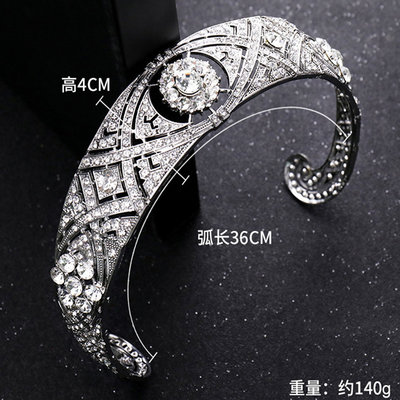 Best Quality Wedding Crown Cubic Zirconia Crown Crystal Tiara