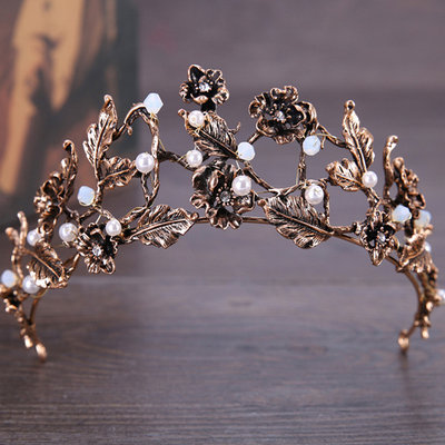 Cut Diamond Bridal Gown Accessories Bling Rhinestone Wedding Crowns And Tiaras