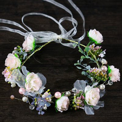 Handmade Fashion Indian Wedding Decoration Flower Garland For Girls